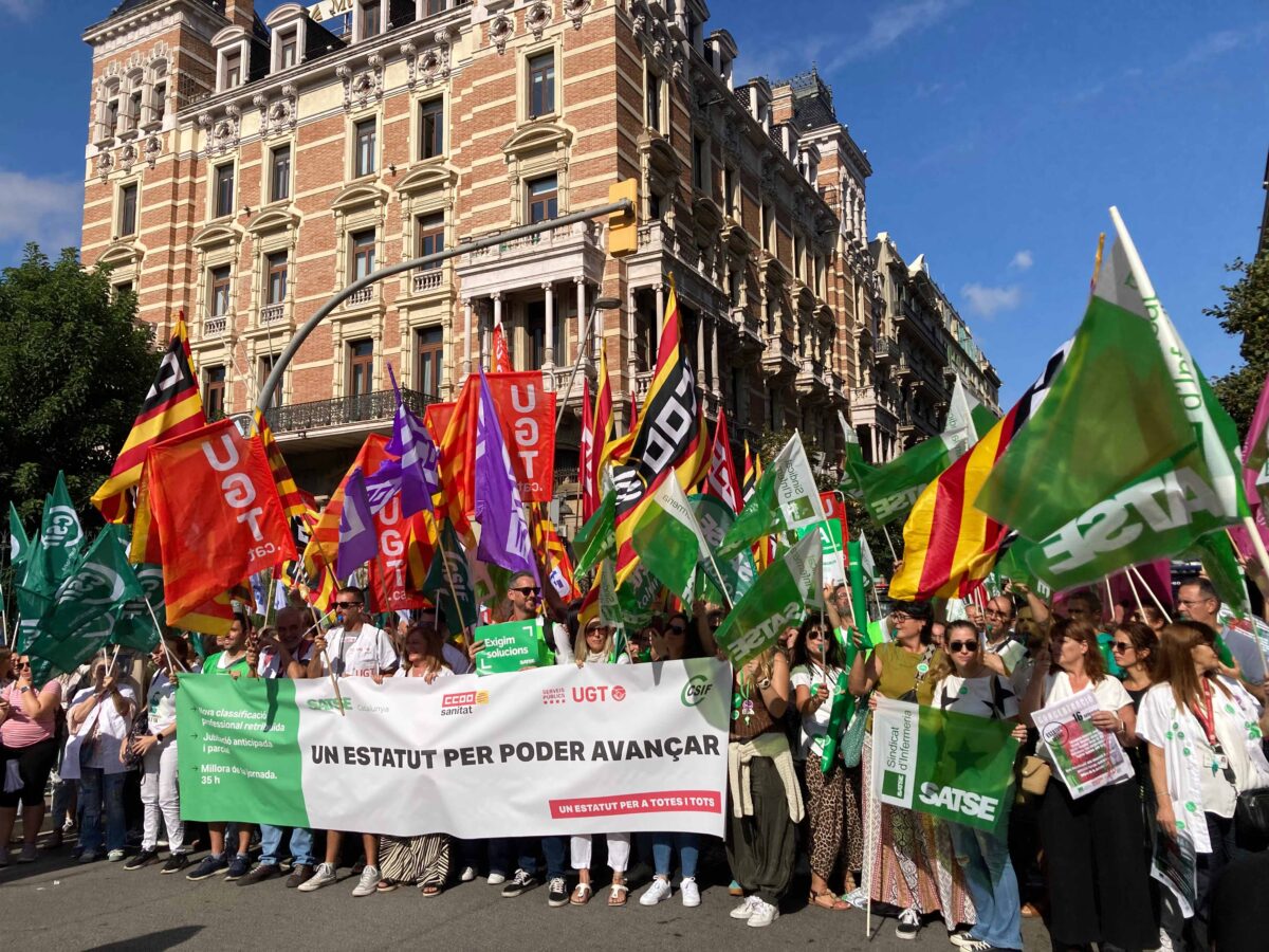 El sector sanitari torna a fer soroll - Diari de la Sanitat
